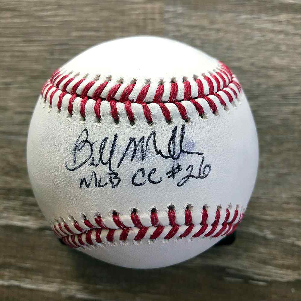 UMPS CARE AUCTION: Bill Miller Signed Baseball | MLB Auctions