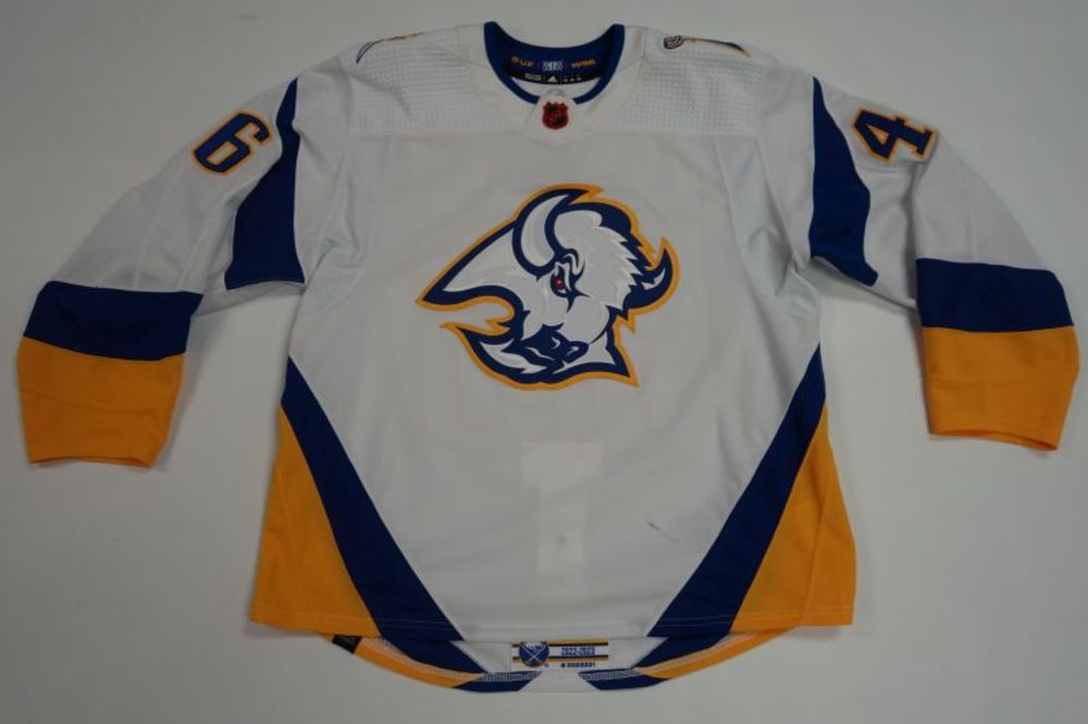 Ilya Lyubushkin 2022-23 Buffalo Sabres Set 1 Reverse Retro Jersey - NHL ...