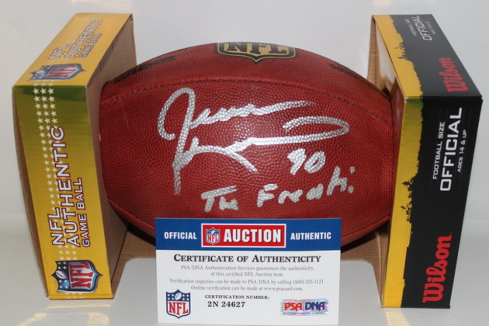 NFL - EAGLES JEVON KEARSE SIGNED AUTHENTIC FOOTBALL | The official ...