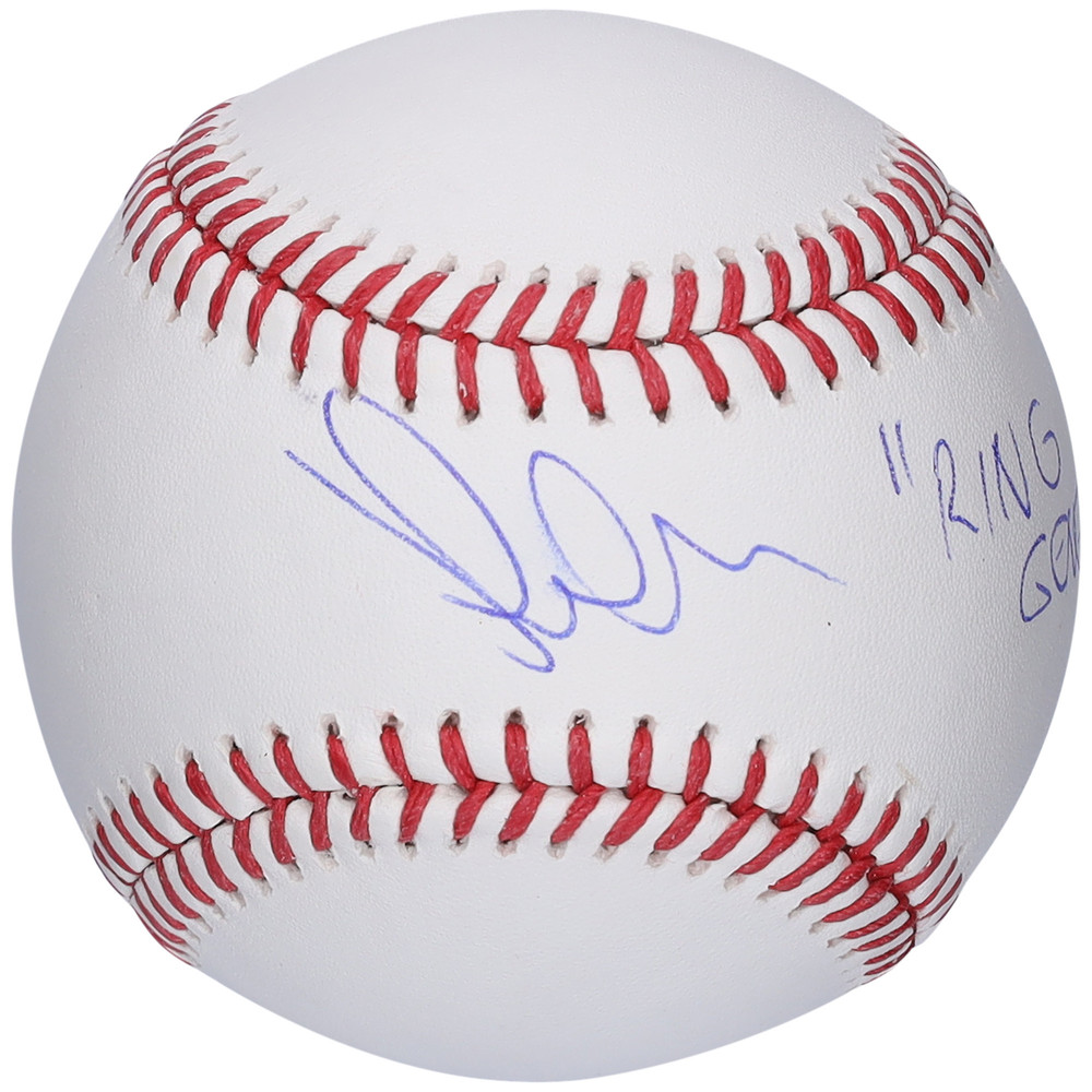 Gunther Autographed Baseball with "Ring General" Inscription | WWE Auction
