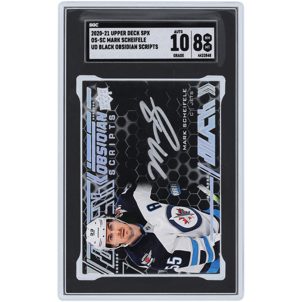 Mark Scheifele Winnipeg Jets Autographed 2020-21 Upper Deck SPX ...