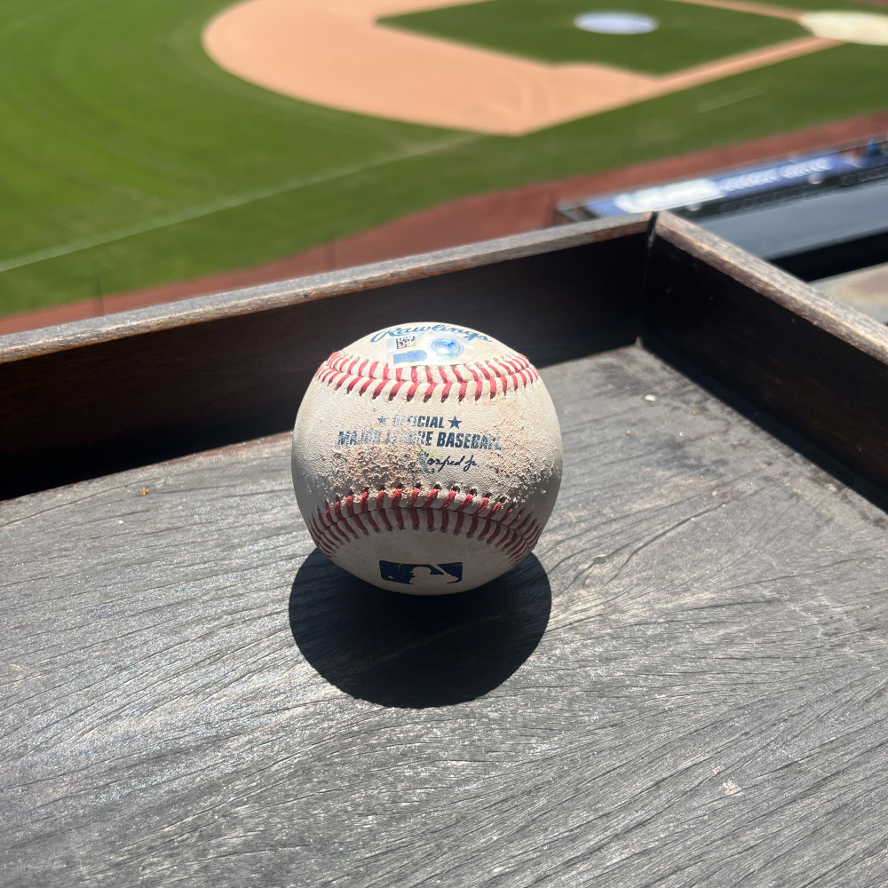 Game-Used Baseball: Vinnie Pasquantino 1st Career Triple + 79th, 80th ...