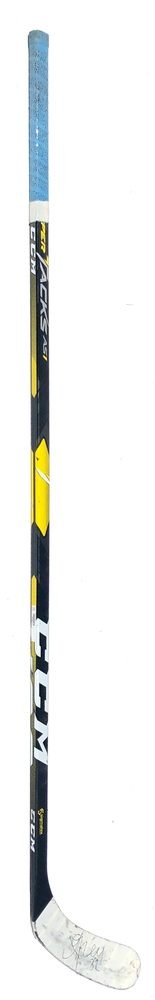 #32 Yakov Trenin Game Used Stick - Autographed - Nashville Predators ...