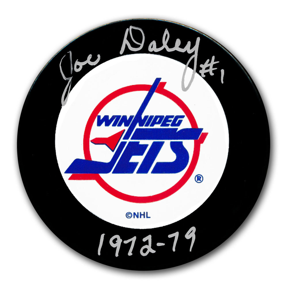 Joe Daley Winnipeg Jets Autographed Puck - NHL Auctions