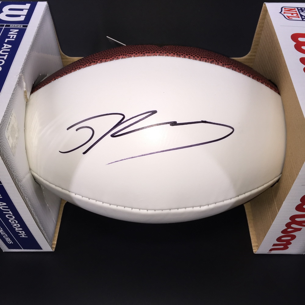 NFL - DOLPHINS QB JOSH ROSEN SIGNED PANEL BALL | The official auction ...