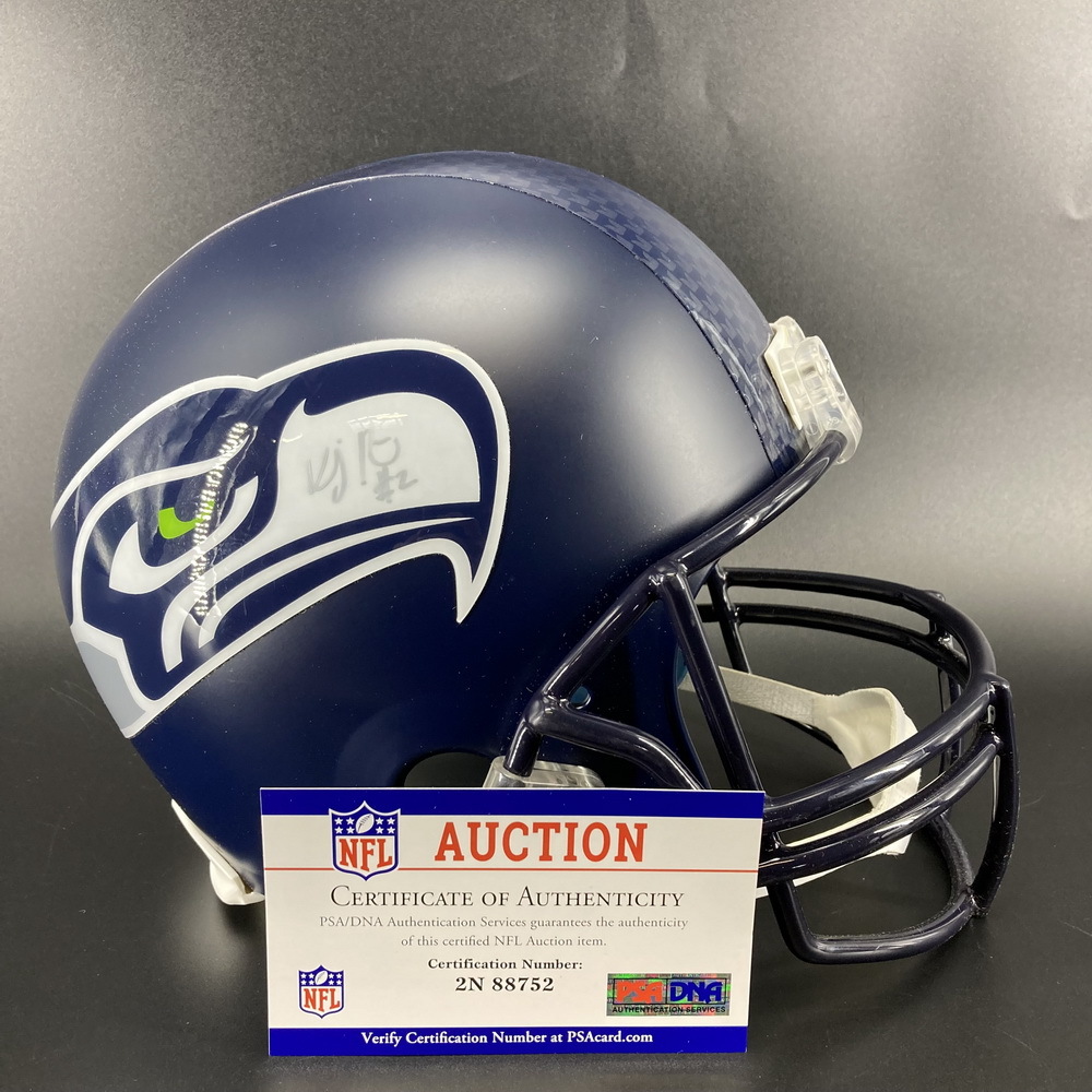 PCF - Seahawks DJ Reed Signed Replica Helmet | The official auction ...