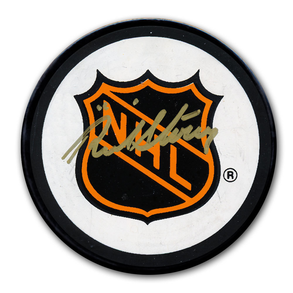 Red Storey NHL Referee Autographed Puck - NHL Auctions