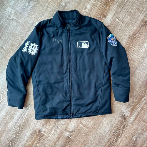 UMPS CARE AUCTION: Black Full Zip Umpire Jacket with 2023 All-Star Game ...