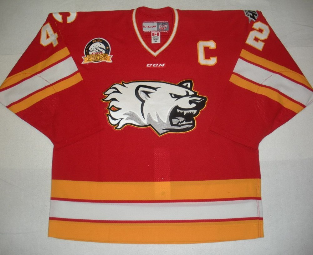Nick Mazzolini - Hockey Heritage Weekend - Alaska Aces - Game-Worn ...