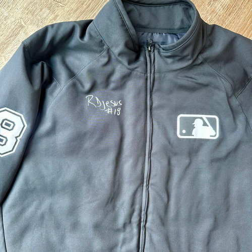 UMPS CARE AUCTION: Black Full Zip Umpire Jacket with 2023 All-Star Game ...