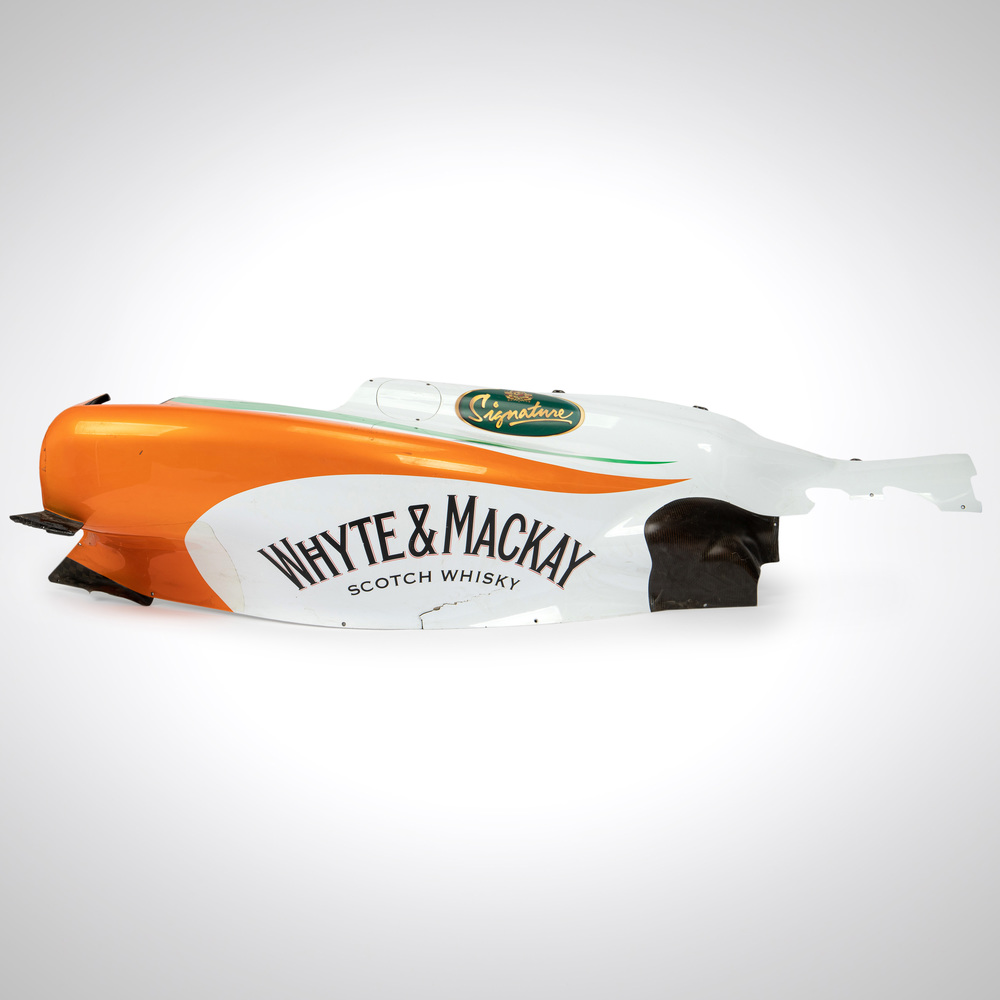 Force India F1 Team 2010 Race Used Left hand Sidepod F1 Authentics force-india-f1-team-2010-race-used-left-hand-sidepod-f1-authentics