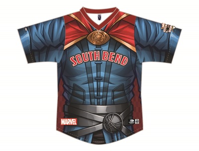 South Bend Cubs Marvel Defenders of the Diamond Jersey. #21 Tony ...