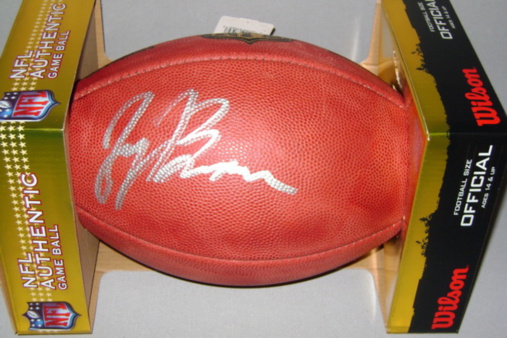 NFL - TITANS JAYON BROWN SIGNED AUTHENTIC FOOTBALL | The official ...