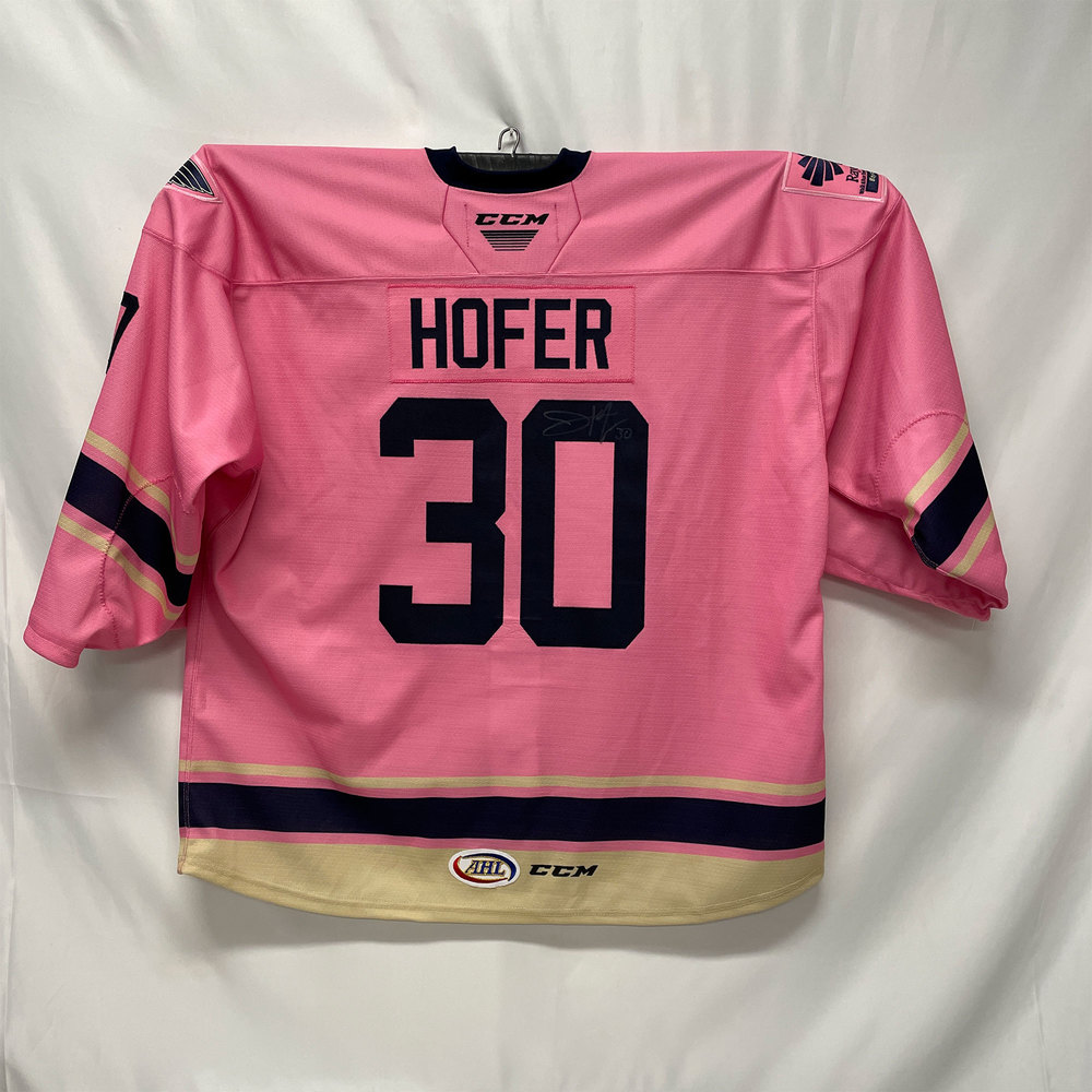 AHL Authentic - 2021-22 Springfield Thunderbirds Pink in the Rink ...