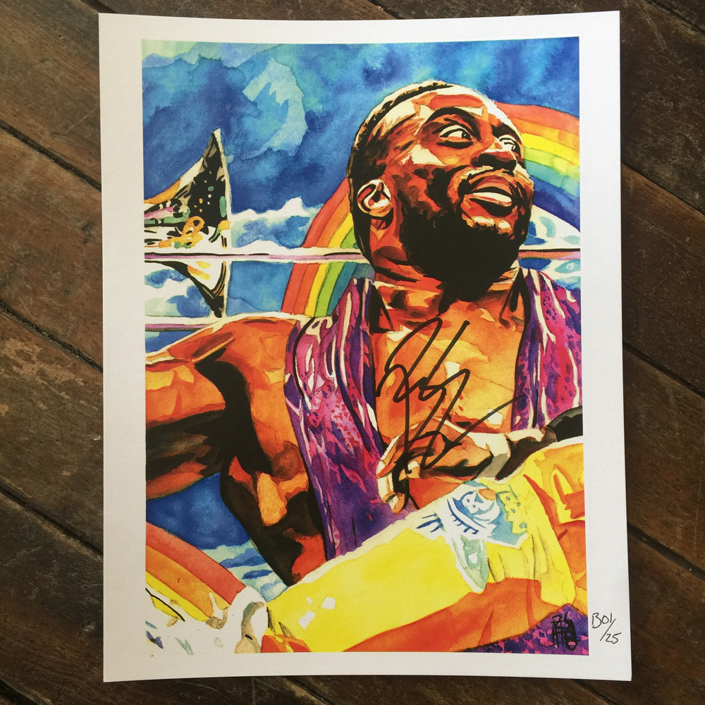 The New Day SIGNED 11 x 14 Rob Schamberger Prints (Set of 3) | WWE Auction