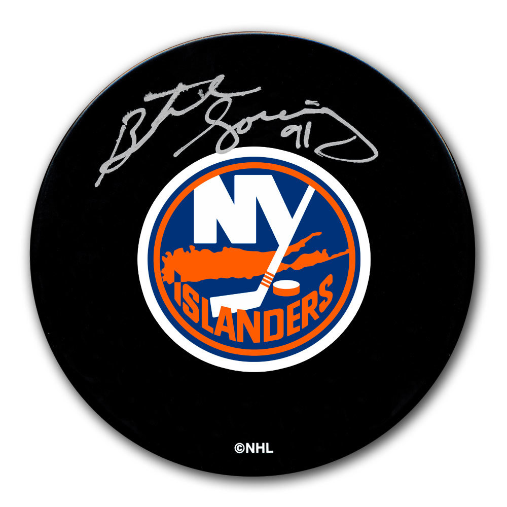 Butch Goring New York Islanders Autographed Puck - NHL Auctions