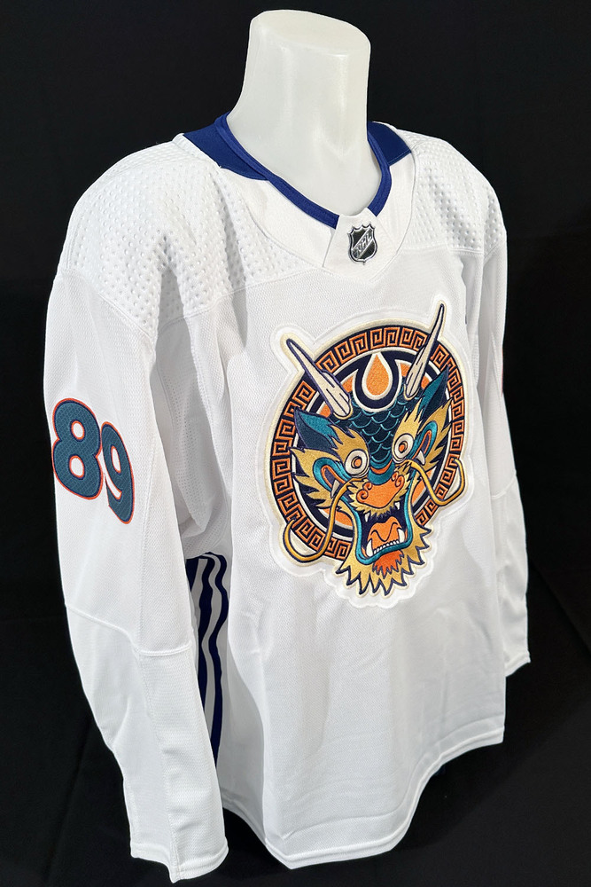 Sam Gagner #89 - Autographed Edmonton Oilers 2024 Lunar New Year Ltd ...