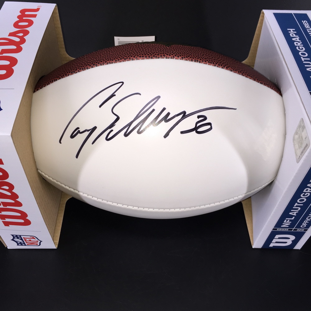 NFL - Lions Cory Schlesinger Signed Panel Ball | The official auction ...
