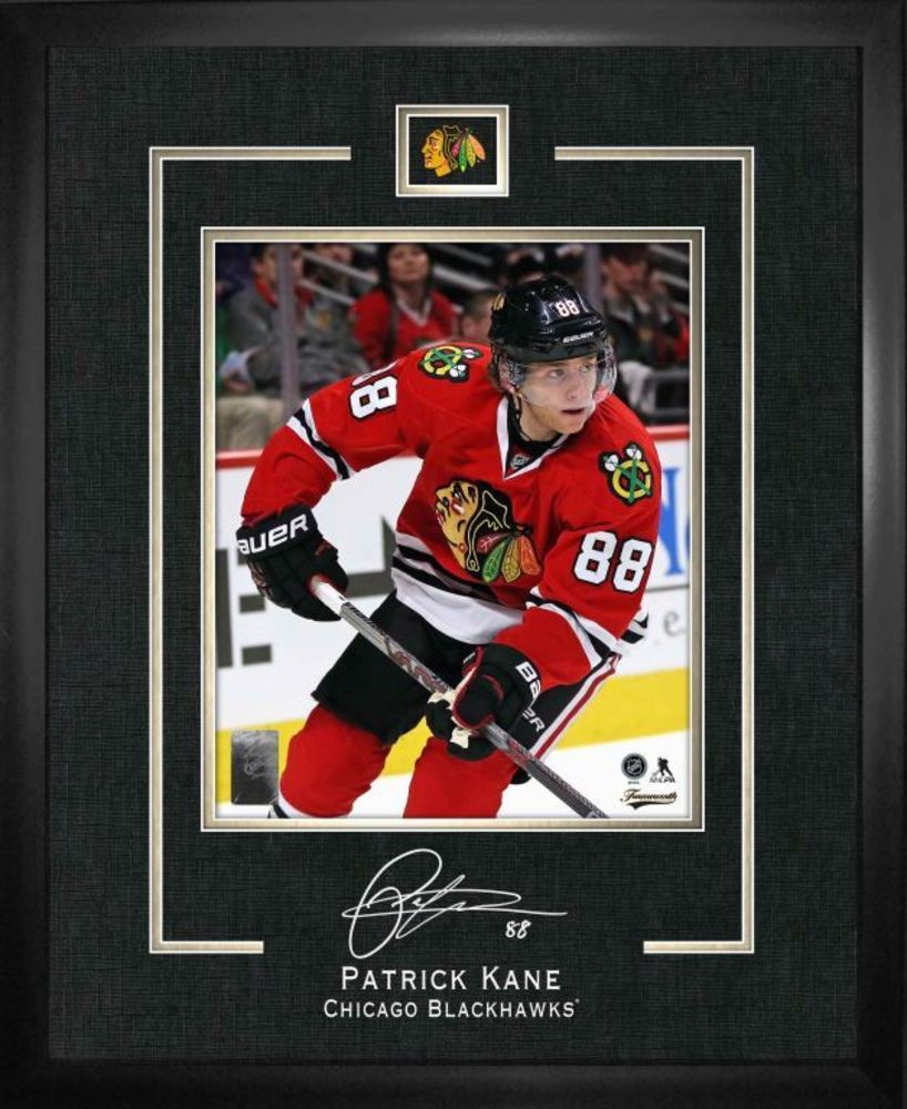 Patrick Kane - Framed 16x20" Etched Signature Chicago Blackhawks - NHL ...
