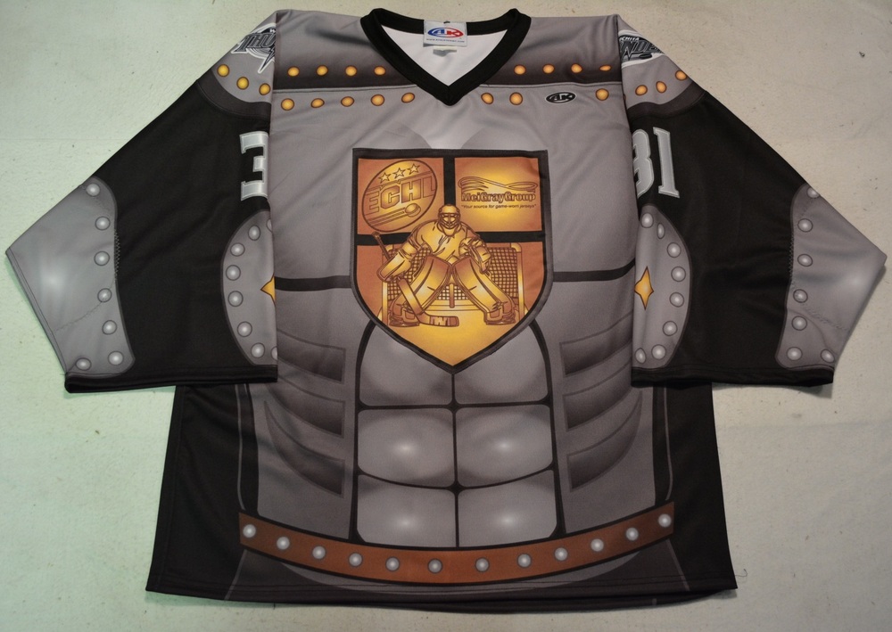 Tim Boron - Golden Goalie - Wichita Thunder - Autographed Warmup-Worn ...