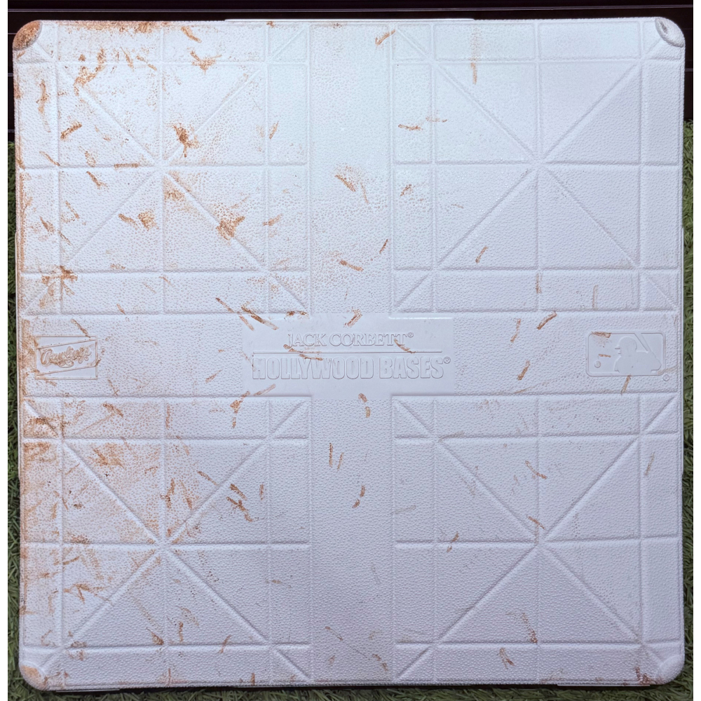 Texas Rangers 2025 Game-Used 1st Base with Opening Day Jewels ...