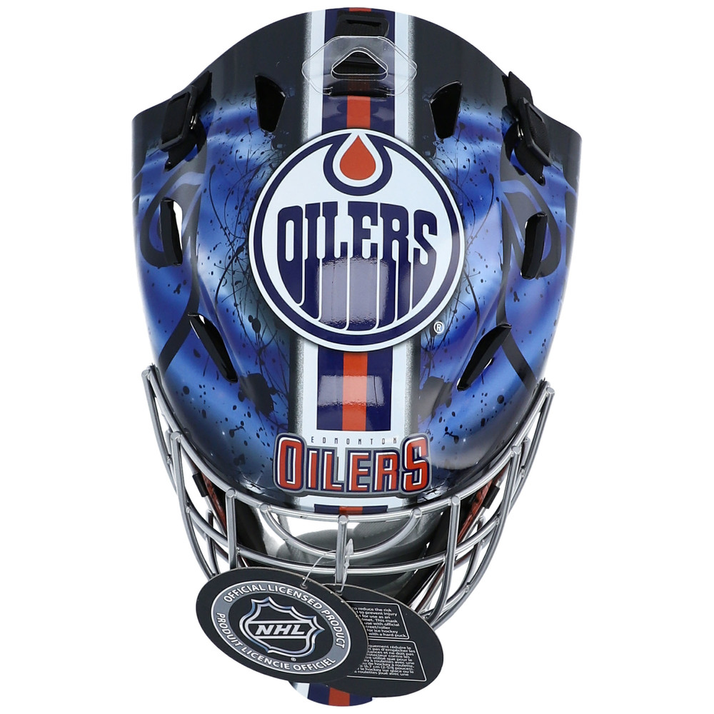 Grant Fuhr Edmonton Oilers Autographed Replica Goalie Mask with ...