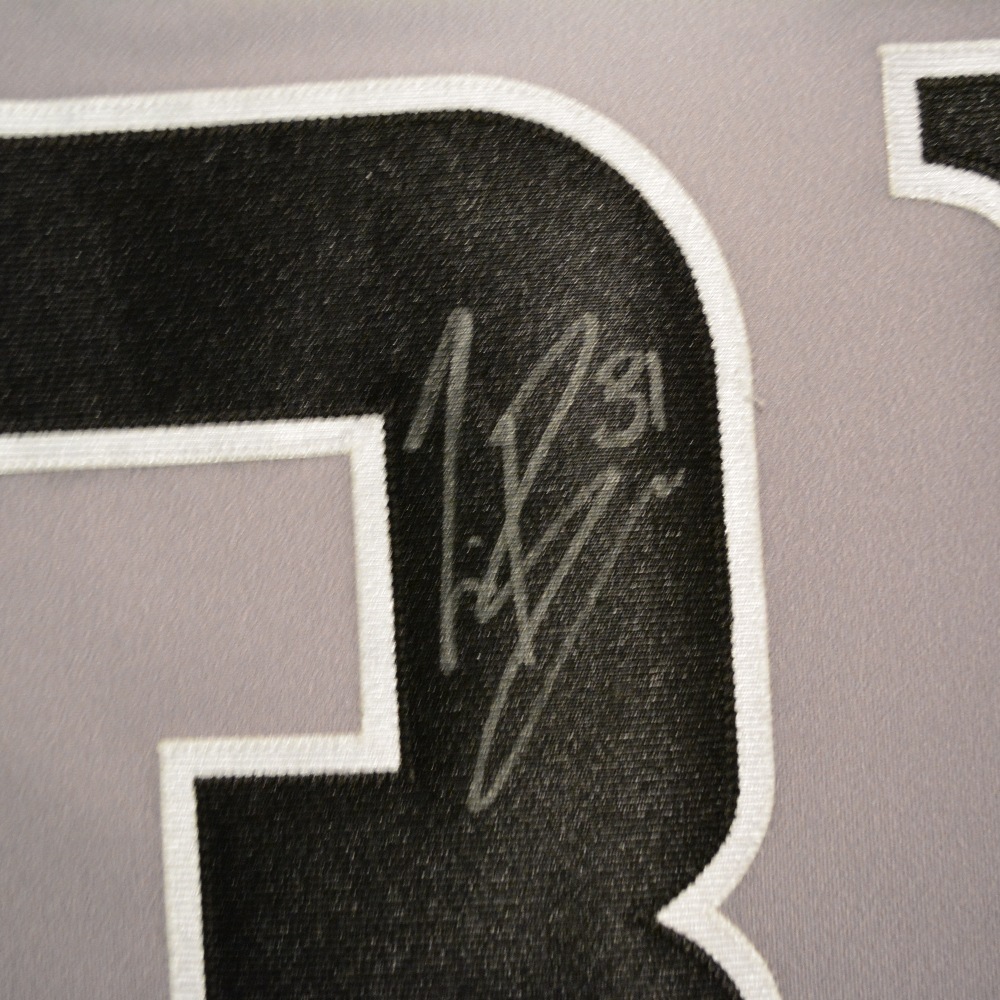 Tim Boron - Golden Goalie - Wichita Thunder - Autographed Warmup-Worn ...