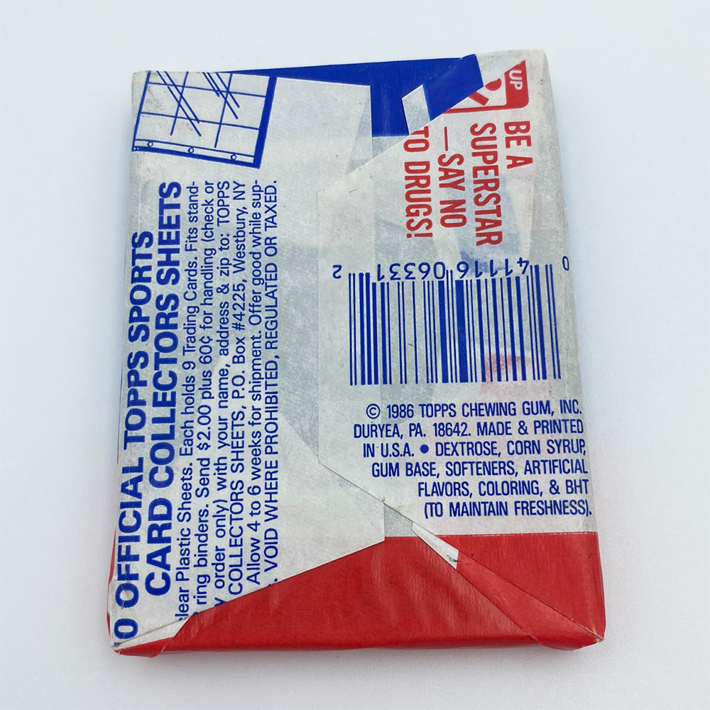1986-87 Topps Unopened Wax Pack - NHL Auctions