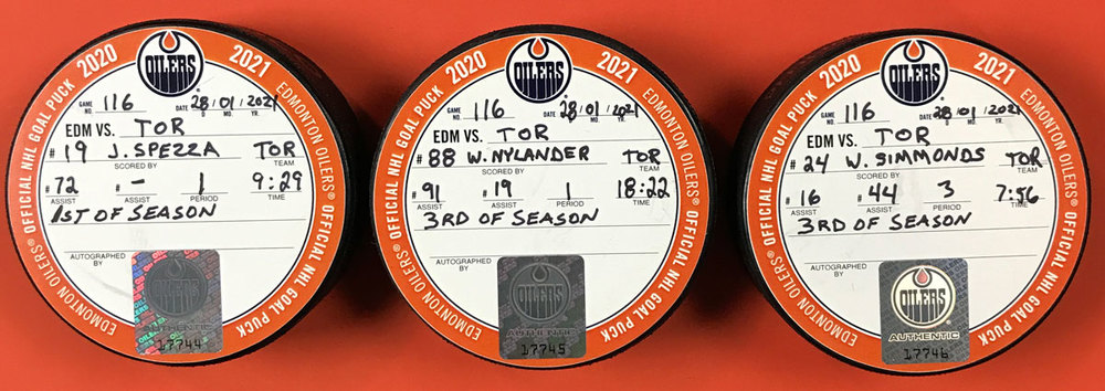 Jason Spezza #19, William Nylander #88 & Wayne Simmonds #24 - Toronto ...