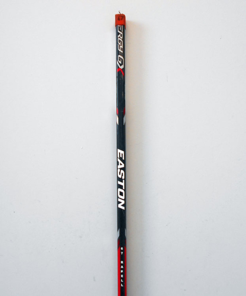 #67 Rickard Rakell Game Used Stick - Autographed - Anaheim DucksÊ - NHL ...