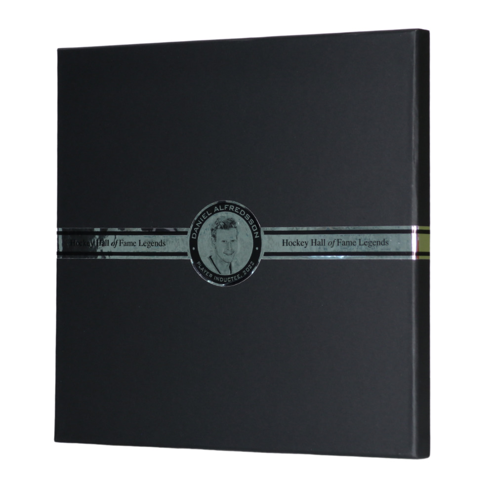 Daniel Alfredsson Autographed Legends Line Honoured Member Plaque ...