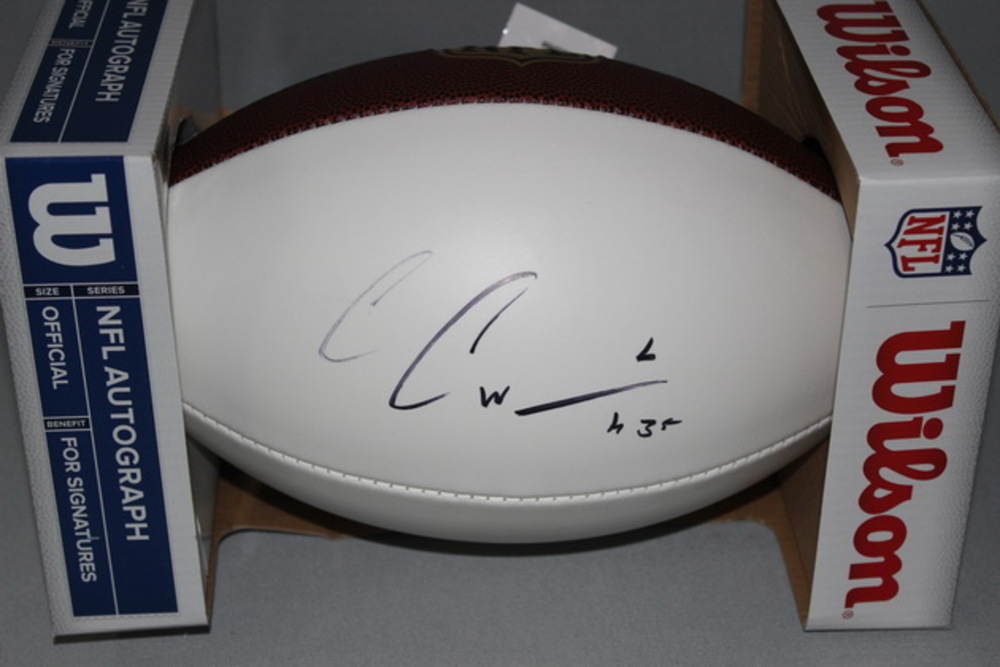 Chiefs - Charcandrick West signed panel ball | The official auction ...