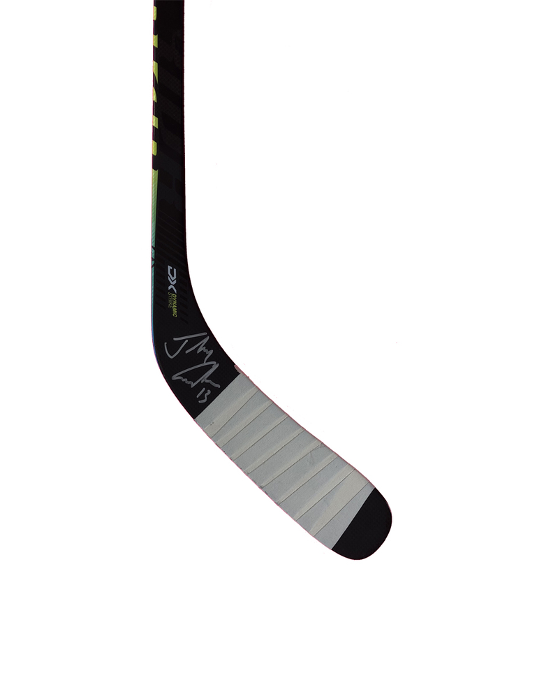 #13 Johnny Gaudreau- Autographed Stick- Calgary Flames - NHL Auctions