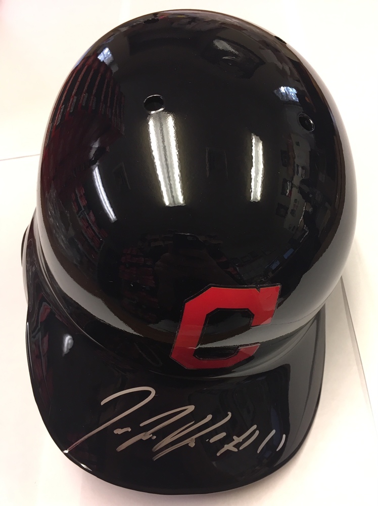 Jose Ramirez Autographed Guardians Batting Helmet | MLB Auctions