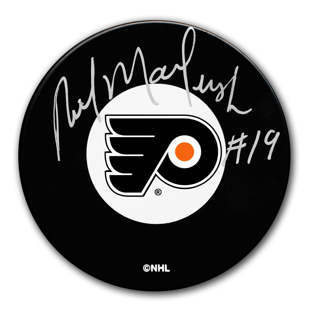 Rick MacLeish Philadelphia Flyers Autographed Puck - NHL Auctions