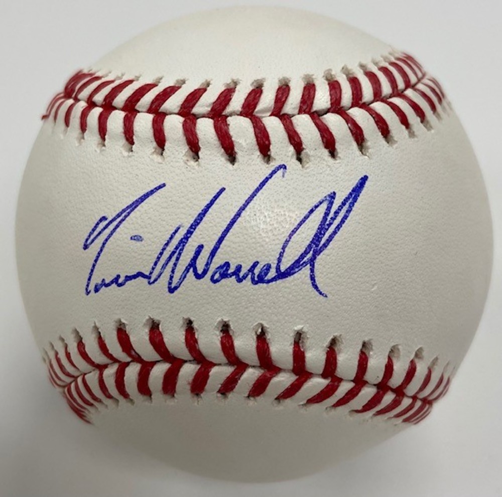 Tim Worrell Autographed Baseball | MLB Auctions