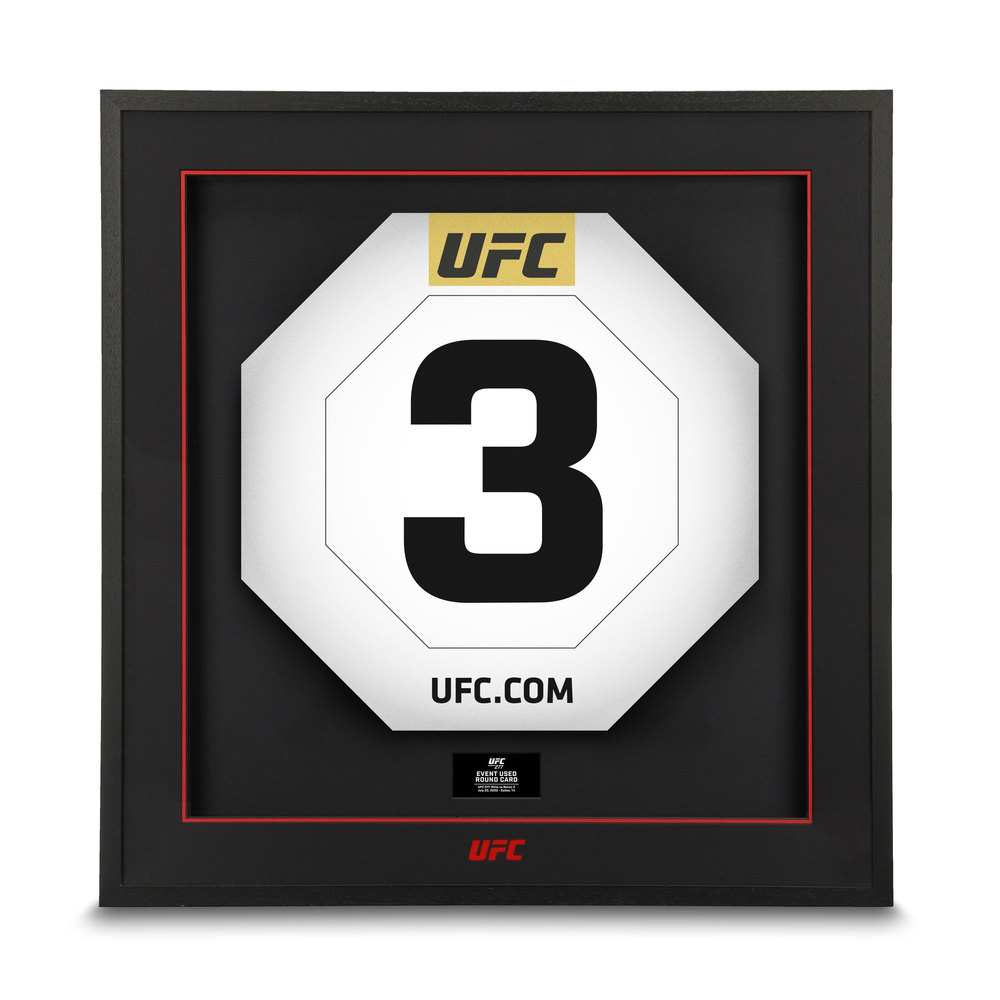 UFC 277 Round Three Card | UFC Collectibles