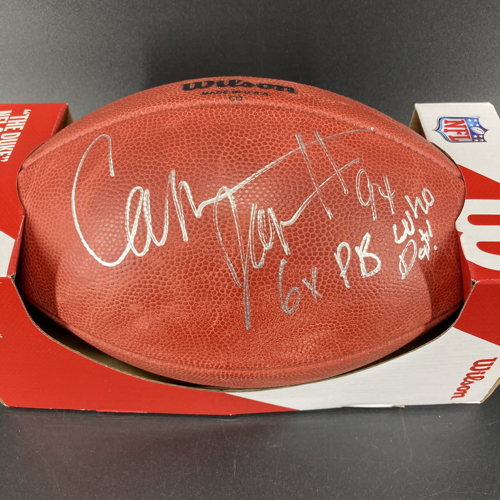 NFL - Saints Cameron Jordan Signed Authentic Football | The official ...