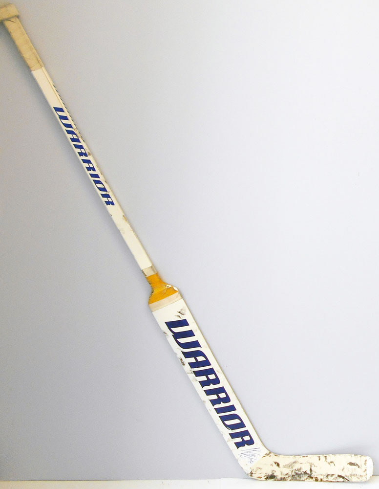 #30 Carter Hutton Game Used Stick - Autographed - Nashville Predators ...