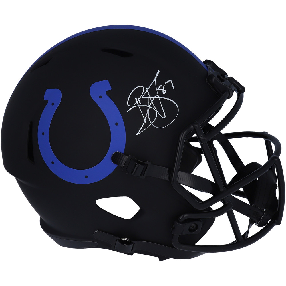 Reggie Wayne Indianapolis Colts Autographed Riddell Alternate Eclipse ...