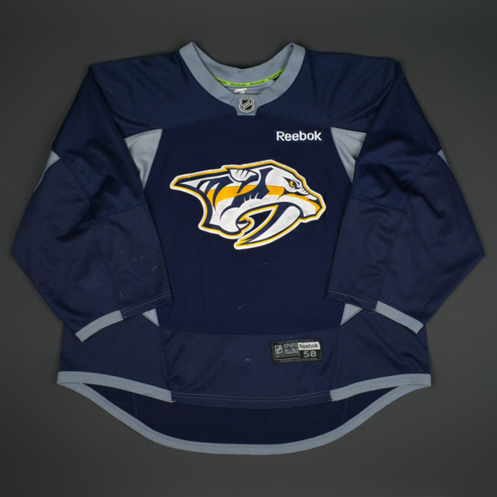 Carter Hutton - Nashville Predators - 2014-15 Practice-Worn Jersey ...
