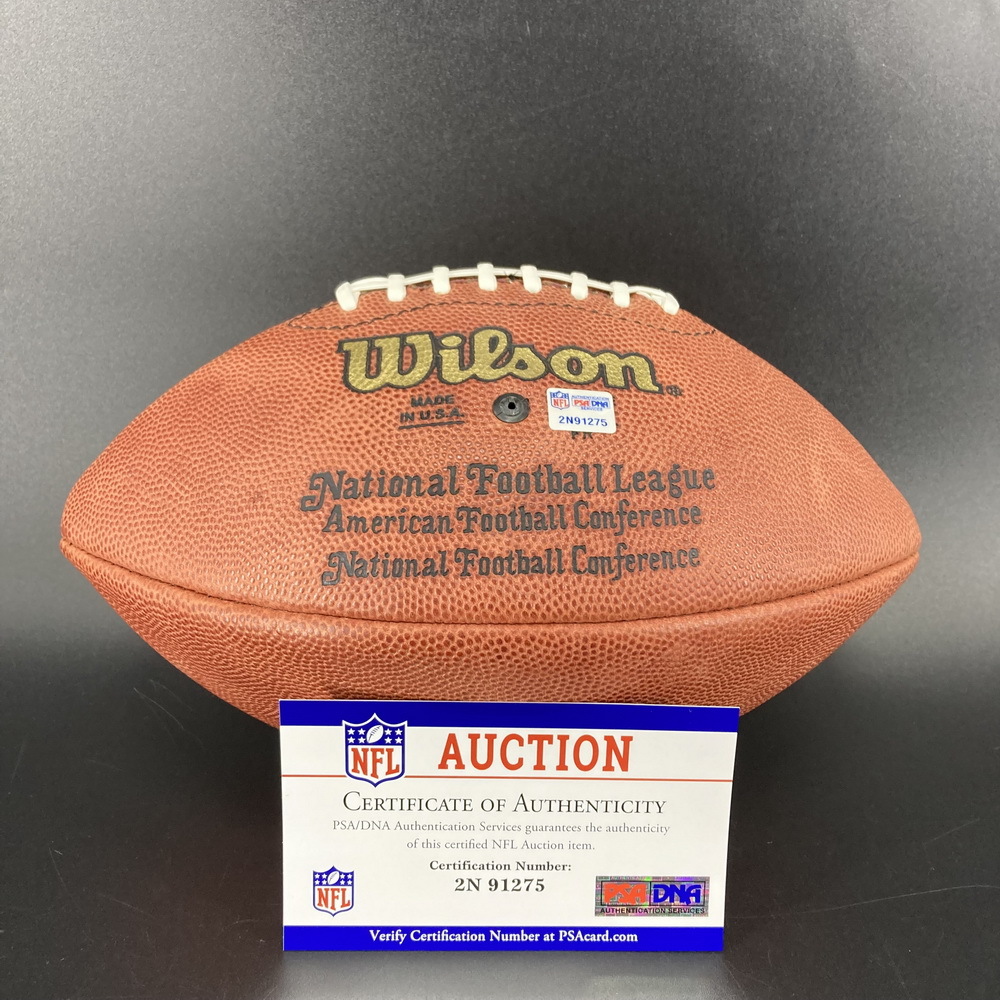 PCC - Rams Leonard Little Signed Authentic Tagliabue Football | The ...