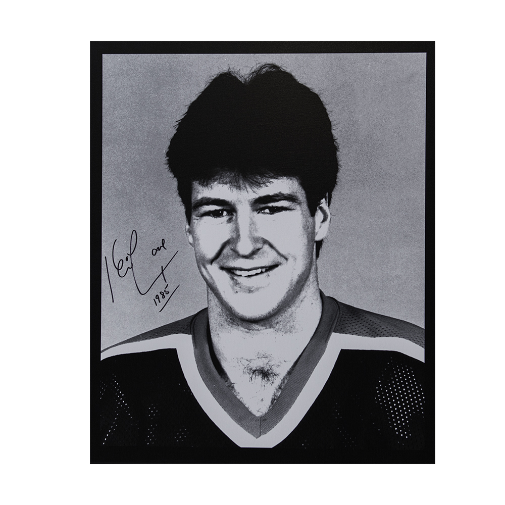 Kevin Lowe #4 - Autographed 1984-85 Edmonton Oilers NHL Centennial ...