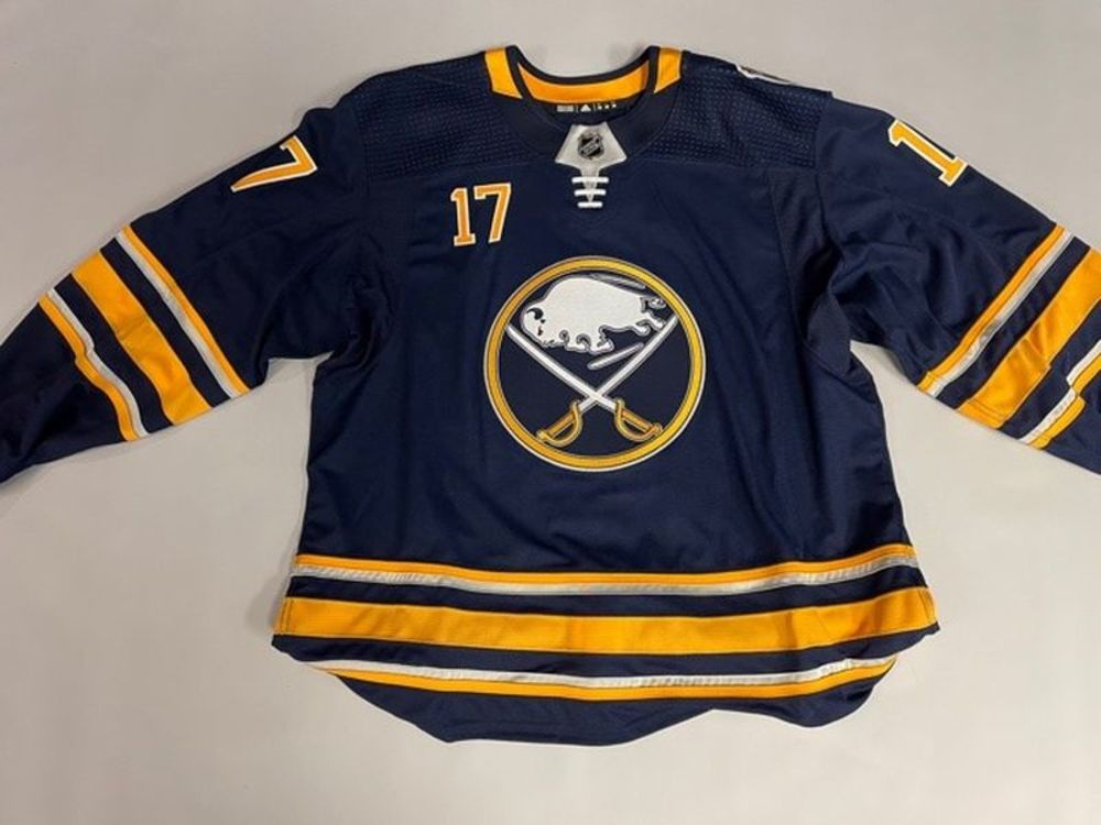 Wayne Simmonds 2019-20 Buffalo Sabres Game-Used Set 3 Home Jersey - NHL ...