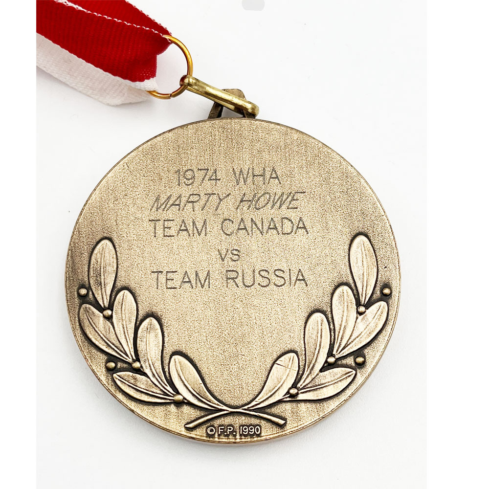 Marty Howe's 1974 Summit Series Medal - NHL Auctions