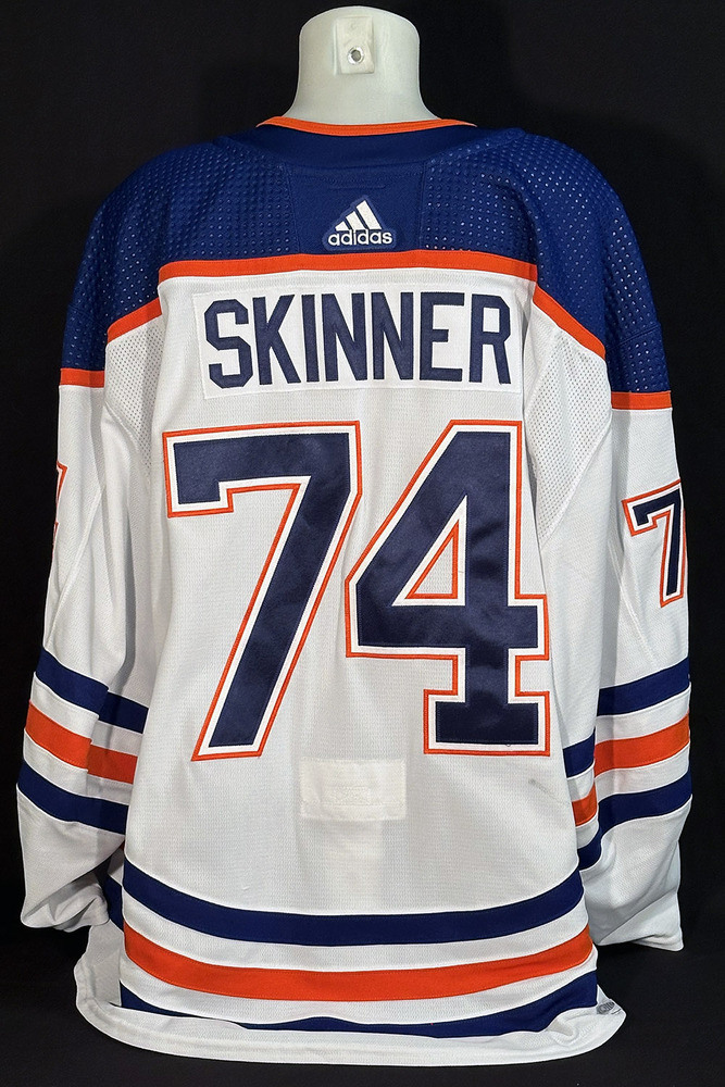 Stuart Skinner #74 - 2024 Stanley Cup Final Edmonton Oilers Game-Worn ...