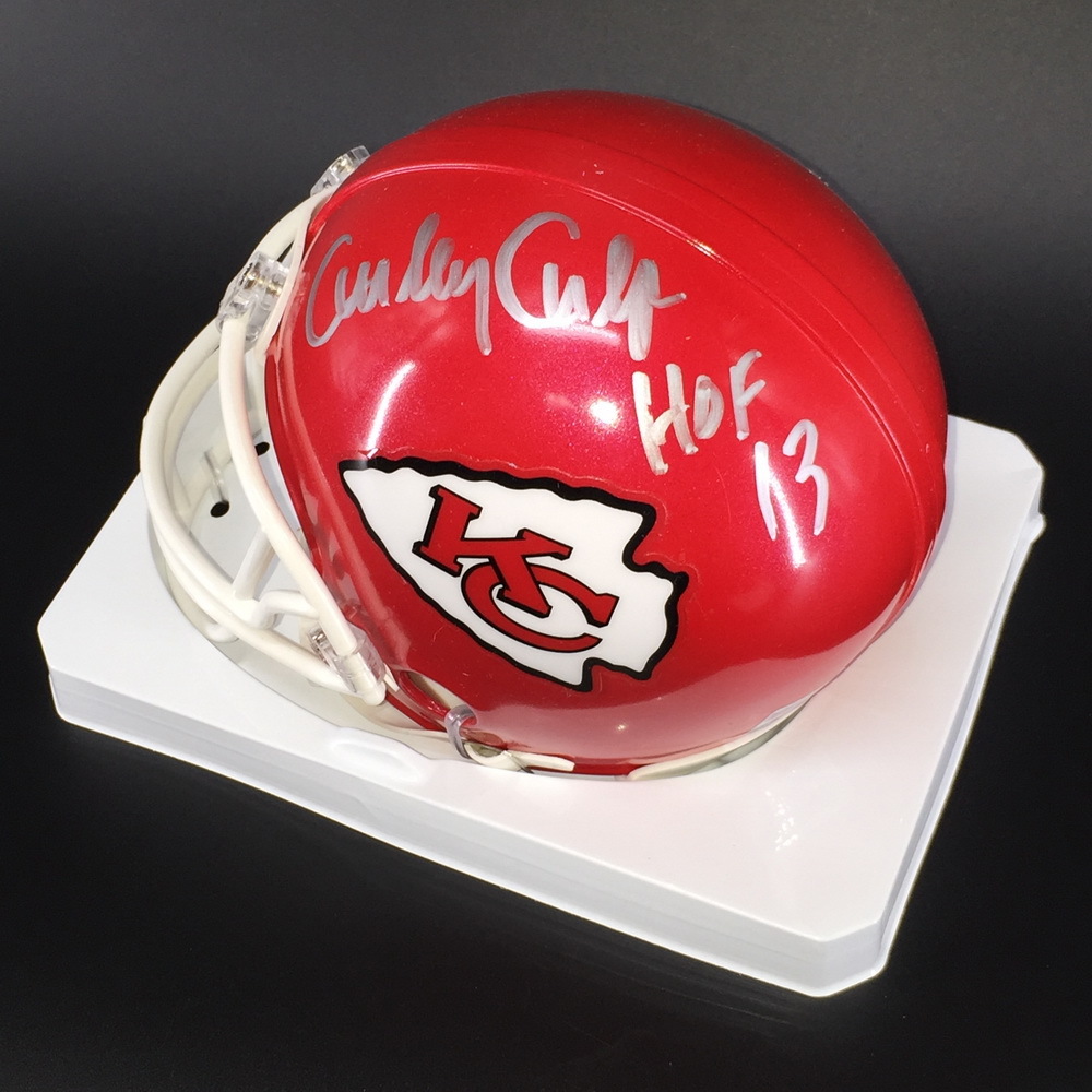 HOF - Chiefs Curley Culp Signed Mini Helmet | The official auction site ...
