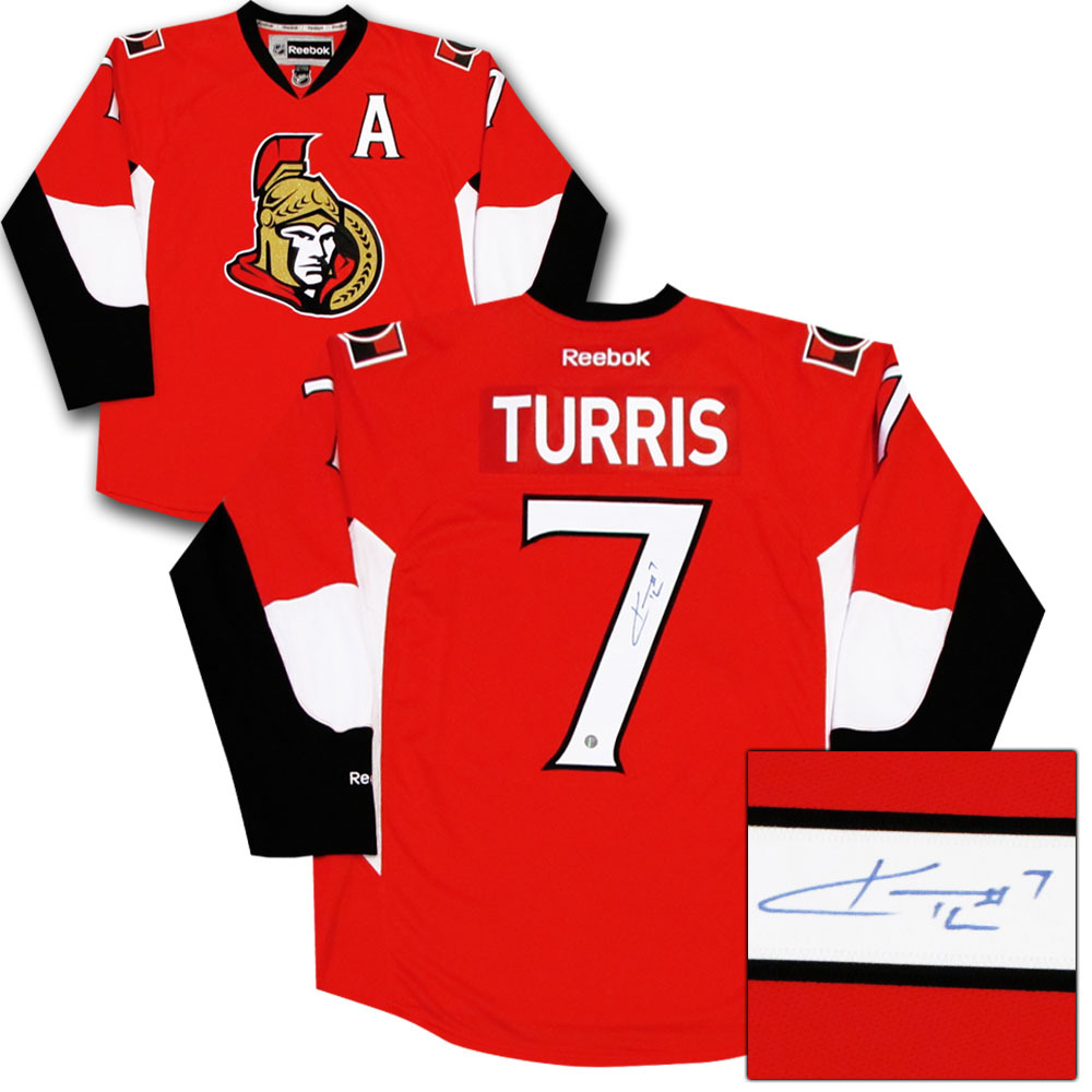 Kyle Turris Autographed Ottawa Senators Jersey - NHL Auctions
