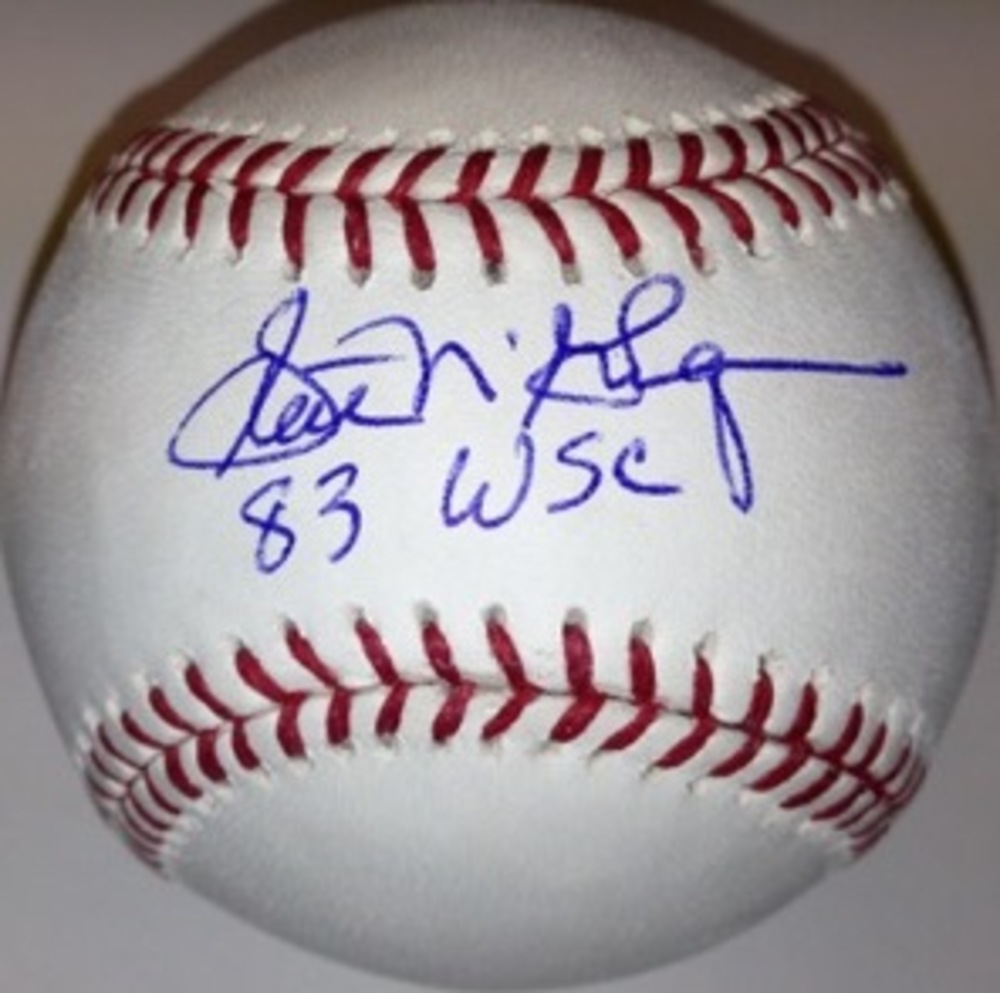 Scott McGregor Autographed "83 WSC" Baseball | MLB Auctions