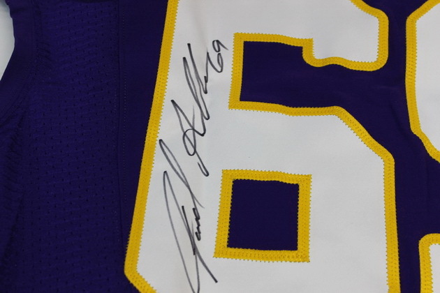 JARED ALLEN SIGNED AUTHENTIC VIKINGS JERSEY SIZE 46 | The official ...